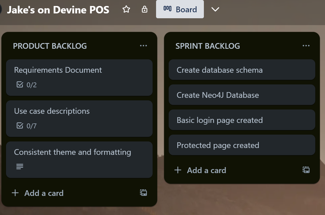 Capstone Group 2 - Jake's on Devine Custom POS System